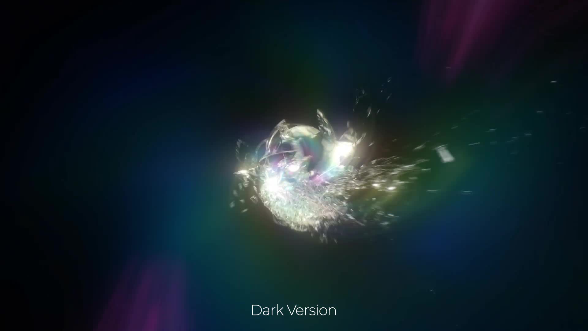 دانلود پروژه آماده افتر افکت : لوگو موشن Orb Crystal Logo Reveal – تایم کد