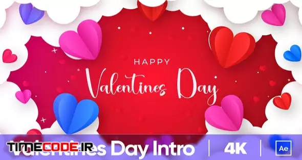 دانلود پروژه آماده افتر افکت : اینترو ولنتاین Valentines Day Intro ...