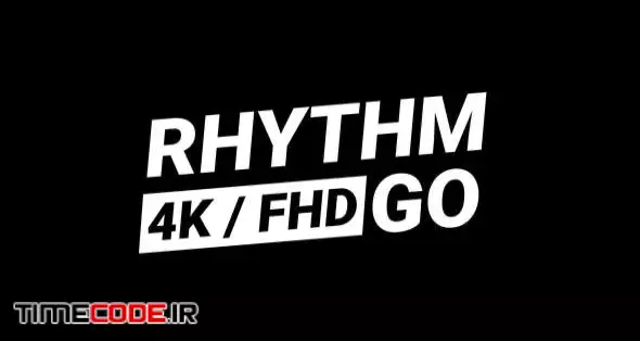 دانلود پروژه آماده افتر افکت : اینترو Rhythm GO – تایم کد