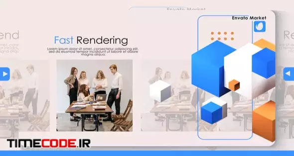 دانلود پروژه آماده پریمیر : معرفی شرکت Digital Company Introduction 41369 – تایم کد