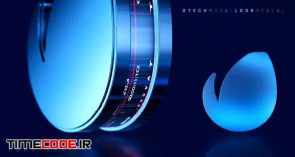 دانلود پروژه آماده افتر افکت : لوگو موشن تکنولوژی TECH METAL LOGO ...