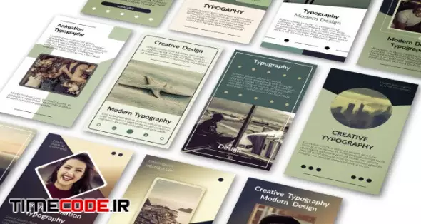 دانلود پروژه آماده افتر افکت : استوری اینستاگرام Minimalist Stories ...