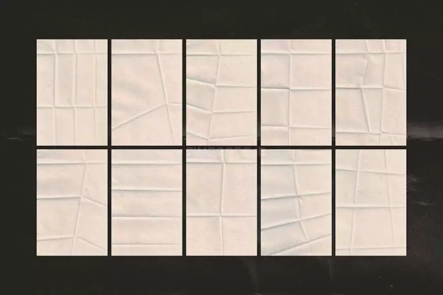 دانلود 20 تکسچر کاغذ تا خورده Folded Paper Texture تایم کد