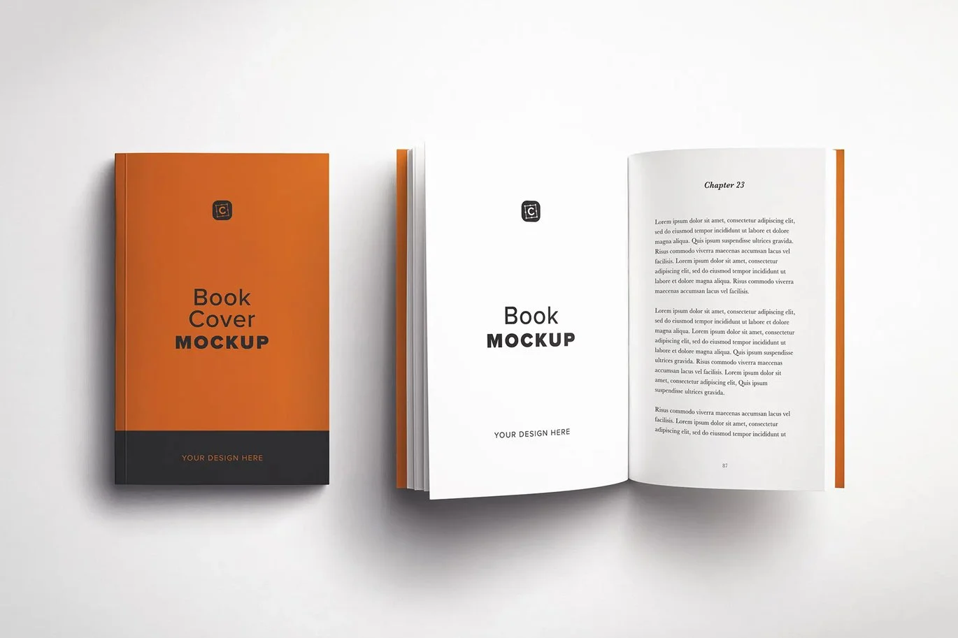 دانلود موکاپ کتاب با جلد باز Books Mockup Cover And Open – تایم کد