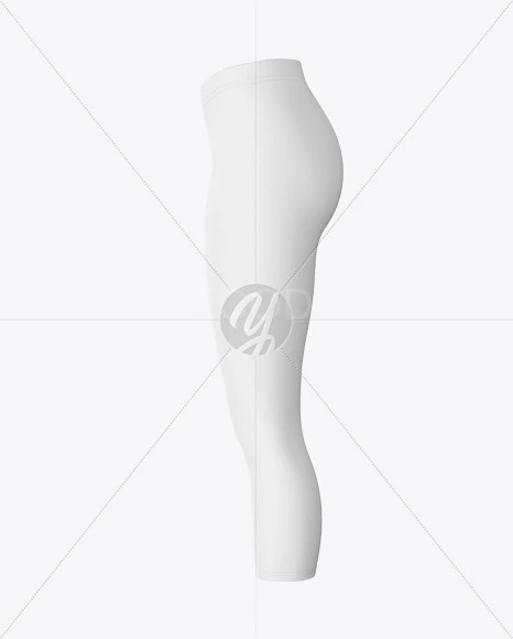 موکاپ لگ زنانه Capris Leggings Mockup – تایم کد