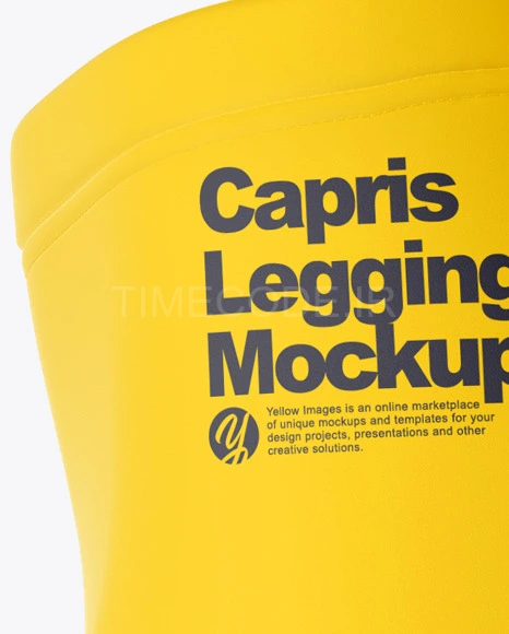 موکاپ لگ زنانه Capris Leggings Mockup – تایم کد