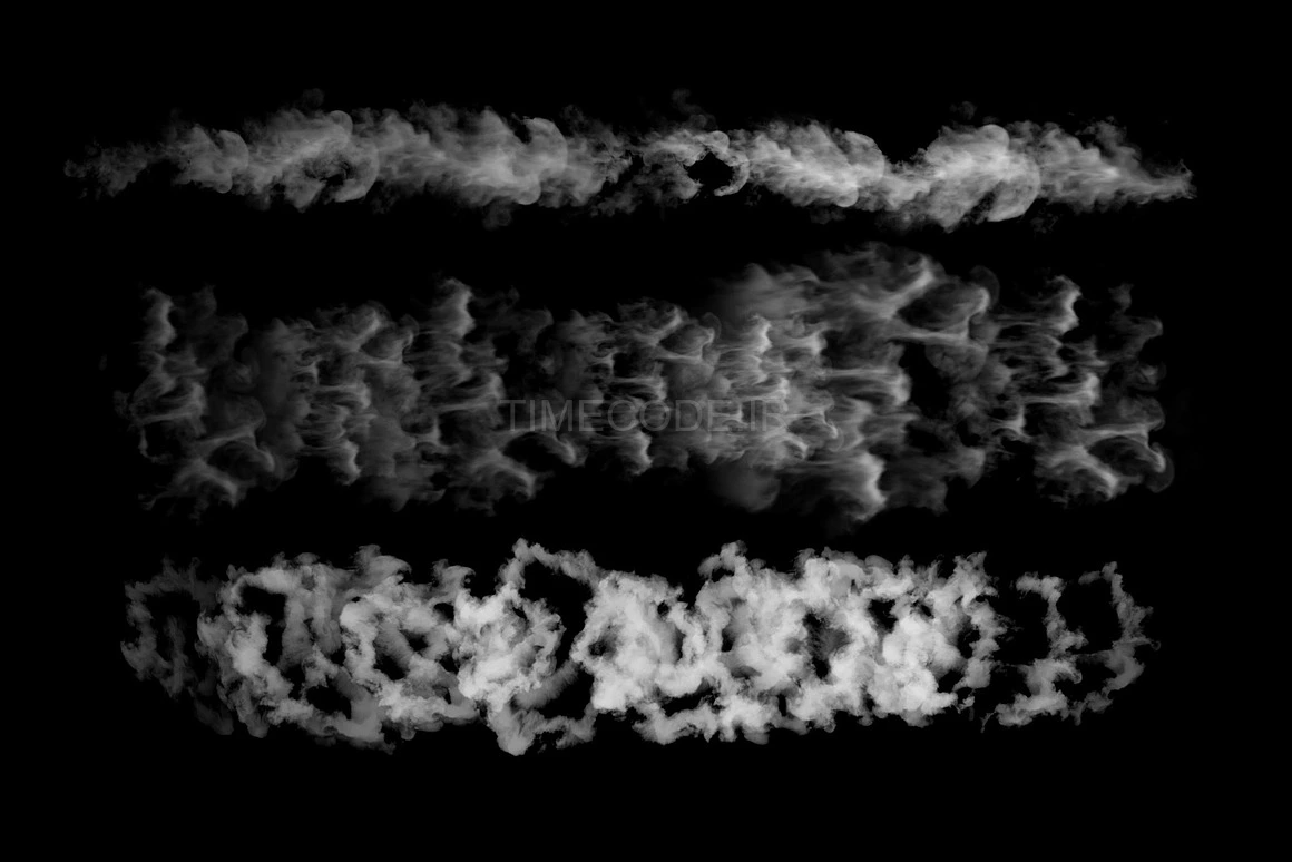 ۸۲ براش فتوشاپ مه و غبار Mist Brush Set – تایم کد