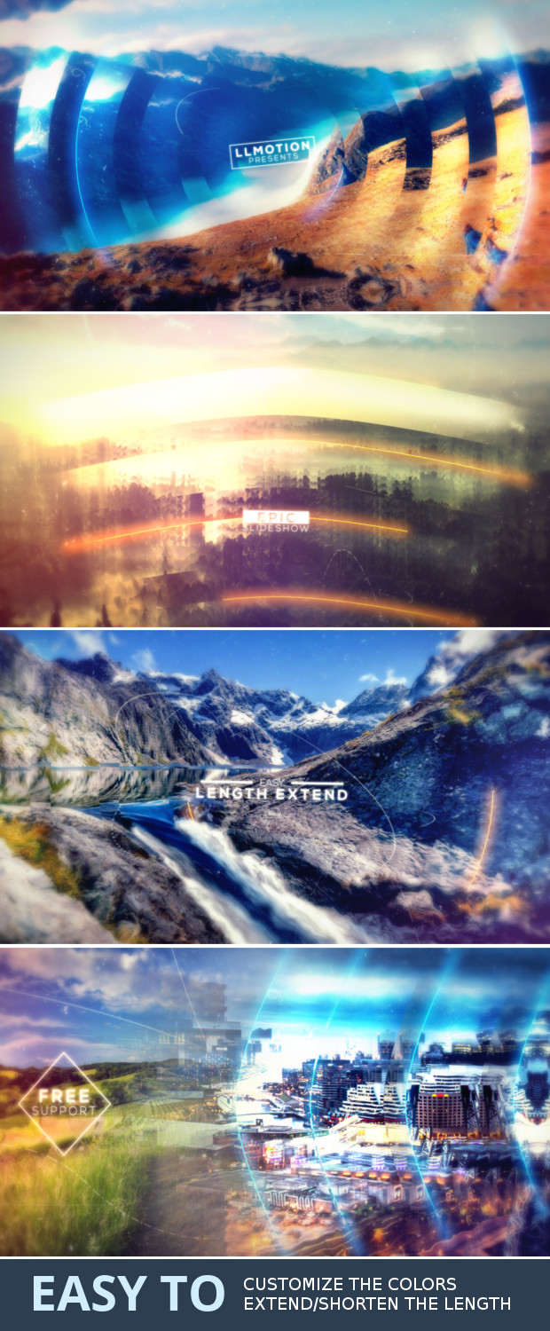 دانلود پروژه آماده افترافکت : اسلایدشو حماسی Epic Slideshow 19291370 ...