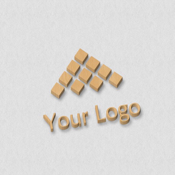 دانلود موکاپ لوگو روی چوب Logo Mock Ups Wood Style تایم کد