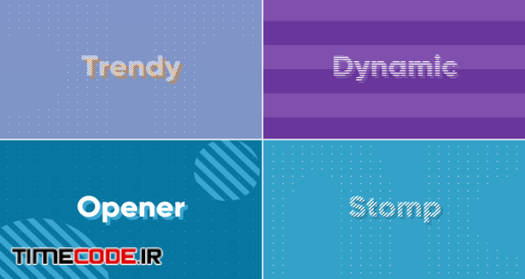دانلود پروژه آماده پریمیر : وله Dynamic Typography Opener + Bonus Stomp ... دانلود پروژه آماده پریمیر : وله Dynamic Typography Opener + Bonus Stomp ...