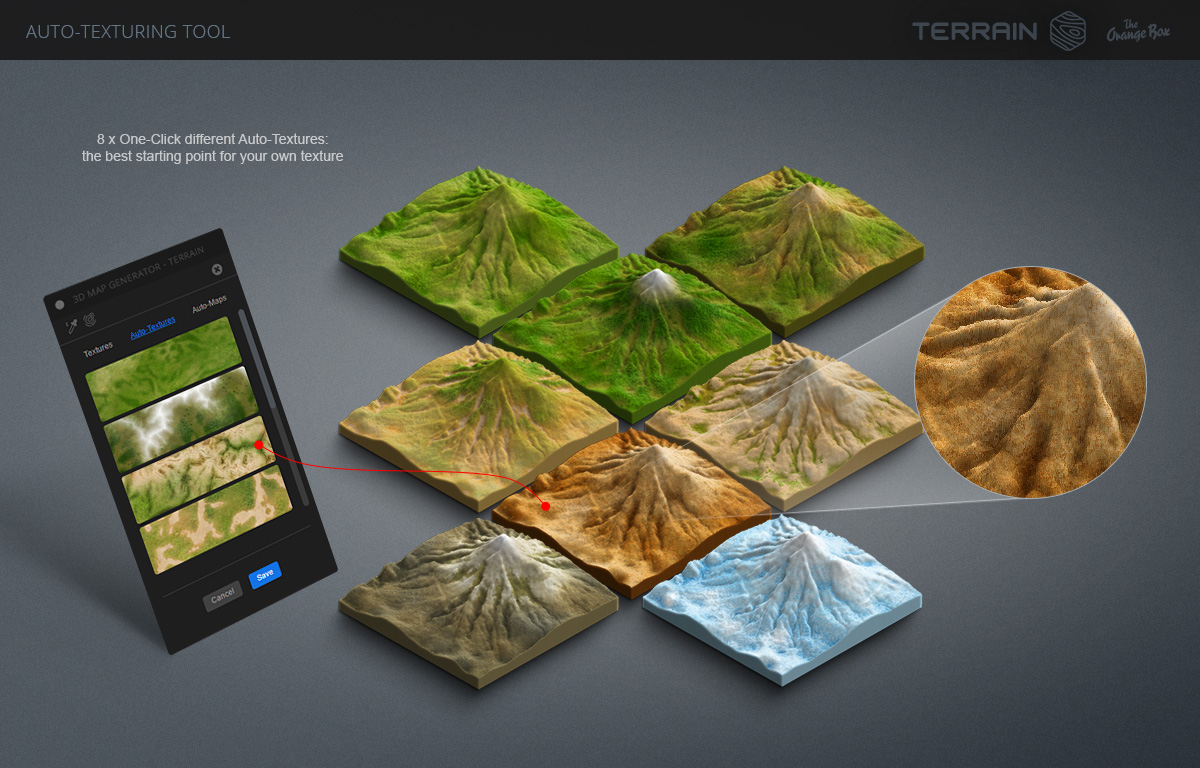 دانلود ابزار ساخت نقشه در فوتوشاپ D Map Generator Terrain From ...