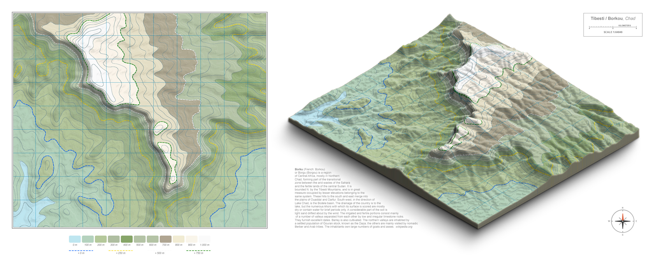 دانلود ابزار ساخت نقشه در فوتوشاپ D Map Generator Terrain From ...