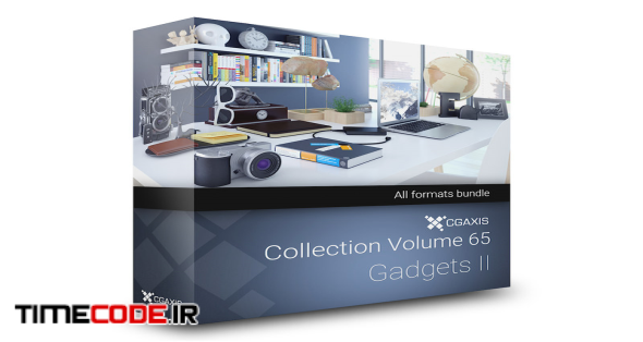 دانلود مدل آماده سه بعدی : لوازم دکوری CGAxis Models Volume 65 ...