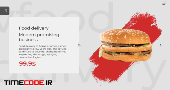 دانلود پروژه آماده افترافکت : تیزر تبلیغاتی رستوران بیرون بر Food ...