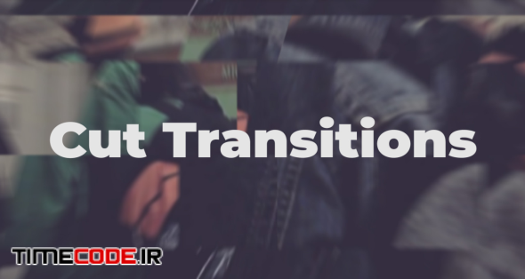دانلود پریست پریمیر : ترنزیشن Cut Transitions – تایم کد