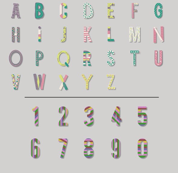 دانلود پروژه آماده افترافکت : حروف الفبا Wonder Letters 3297620 – تایم کد