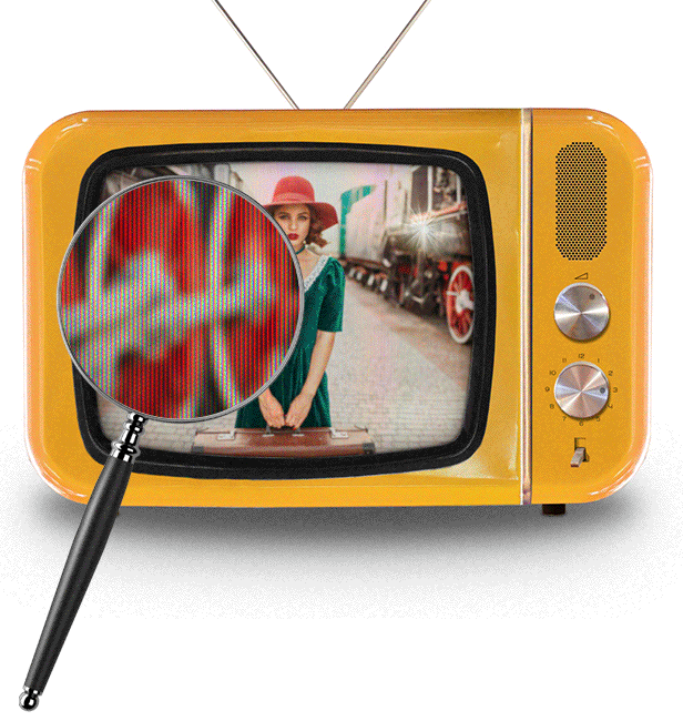 پروژه افترافکت : ابزار ساخت نویز و برفکت در تلویزیون Old RGB CRT Screen ...