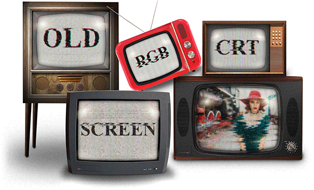پروژه افترافکت : ابزار ساخت نویز و برفکت در تلویزیون Old RGB CRT Screen ...