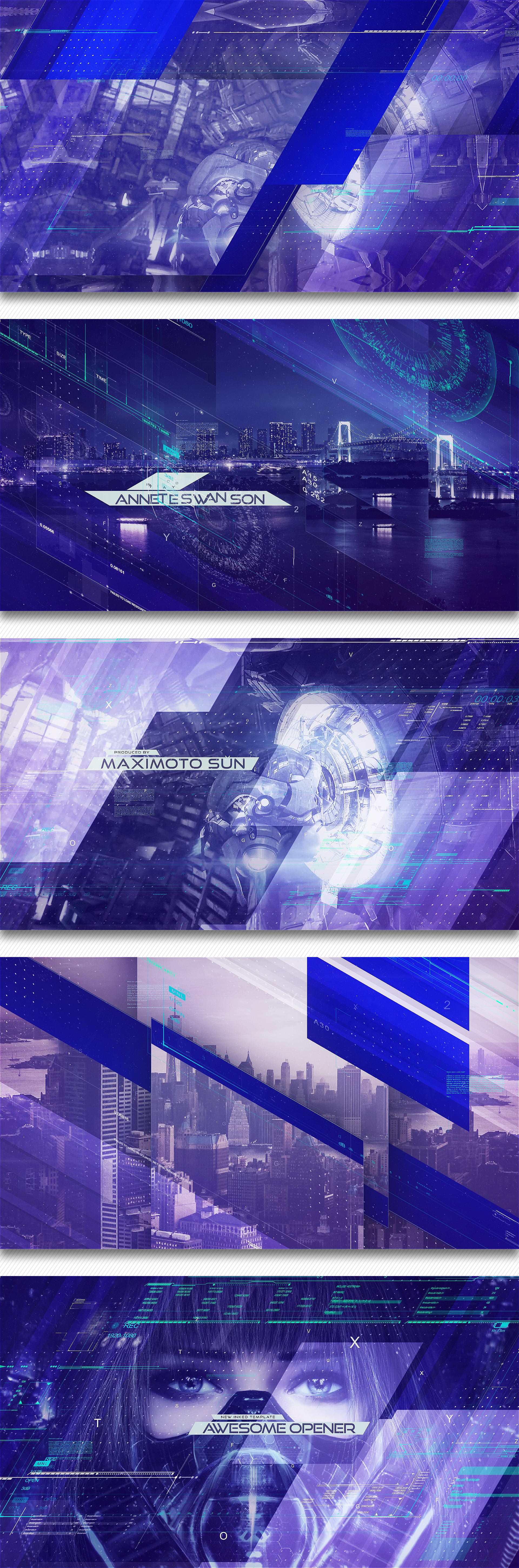 دانلود پروژه آماده پریمیر : وله Digital Split Media Opener – تایم کد