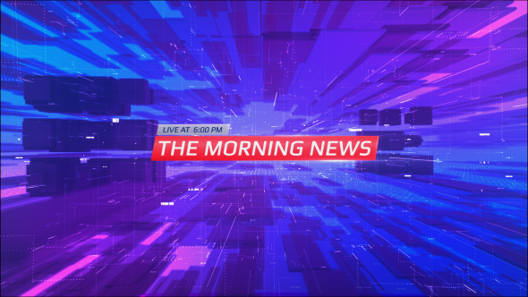 دانلود پروژه آماده افترافکت : خبر The Morning News – تایم کد