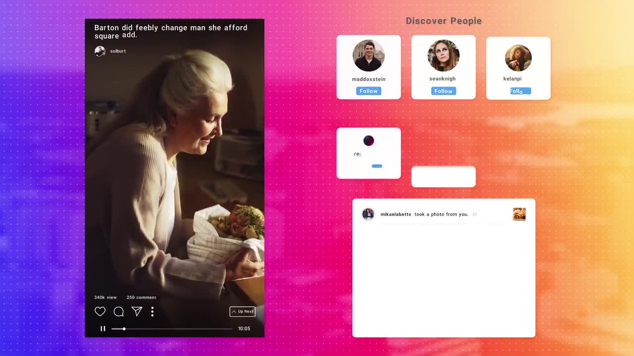 دانلود پروژه افترافکت : المان های اینستاگرام Instagram Social Media ...