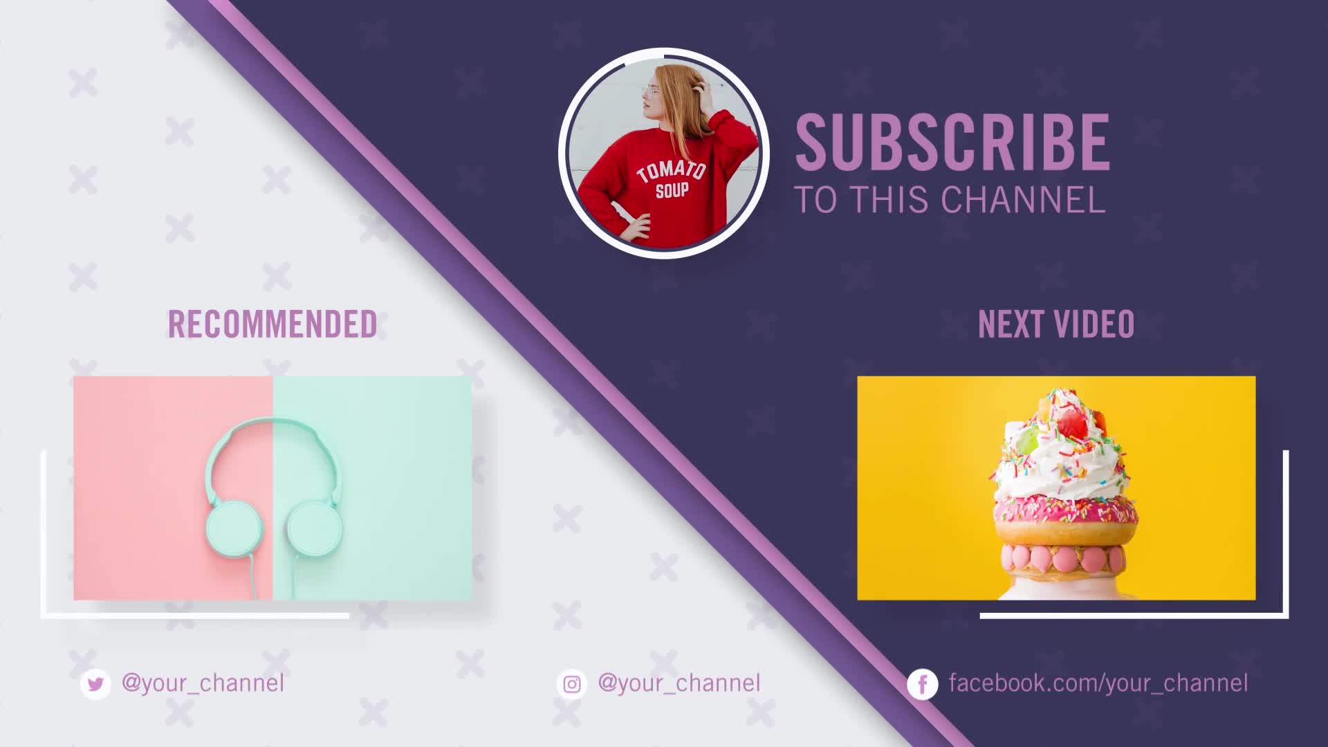 دانلود پروژه آماده افترافکت : صفحه آخر یوتیوب Slice Youtube End Screens ... دانلود پروژه آماده افترافکت : صفحه آخر یوتیوب Slice Youtube End Screens ...